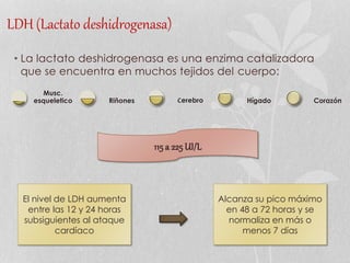 Enzimas Cardiacas | PPTX
