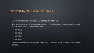 Enzimas cardíacas | PPTX