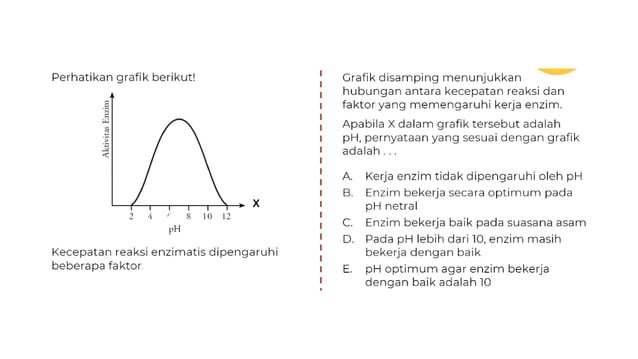 MATERI ENZIM - Biologi Kurikulum Indonesia | PDF
