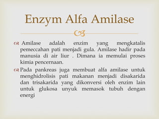 Enzim dan Penyakit | PPTX