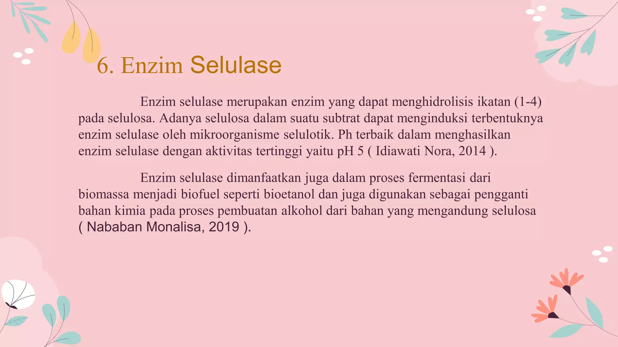 Ppt Botani Farmasi: 2. Enzim dan Perannya | Kelas: 2A | Dosen: Yayuk ...