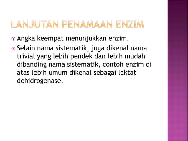 Enzim - Biokimia | PPTX