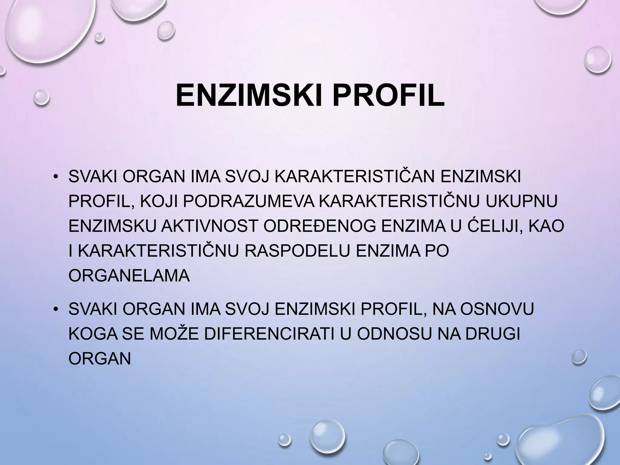 ENZIMI- BIOKATALIZATORI | PPTX