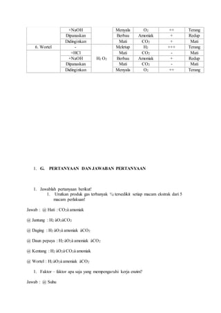Enzim katalase biologi sma n 1 simo boyolal1 | DOCX