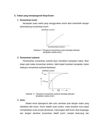 Enzim ,klasifikasi dan fungsi enzim | DOC