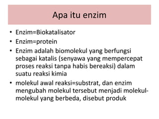 ENZIM PADA TUMBUHAN.pptx. Pertanian. Proteksi | PPTX