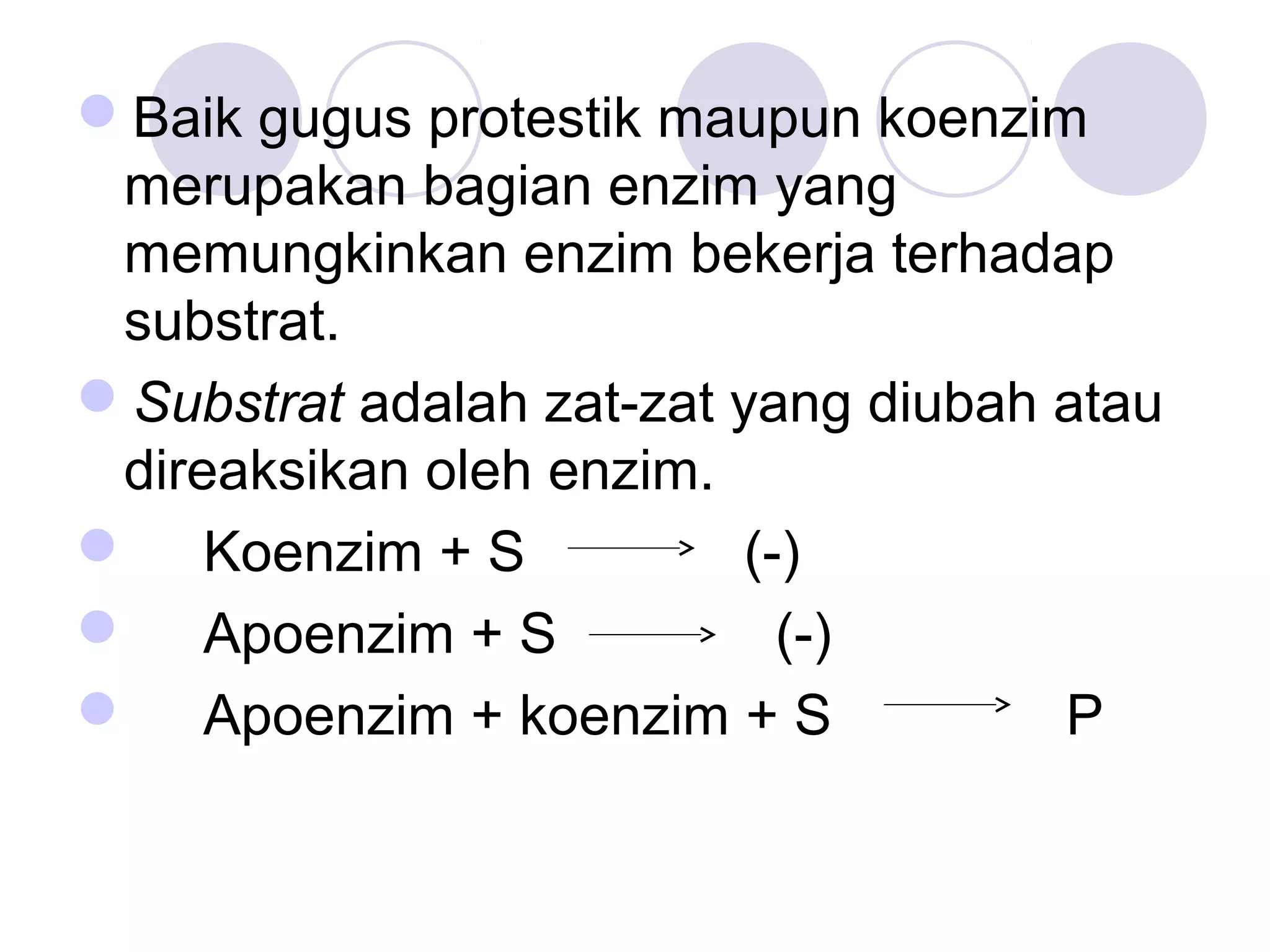 Biokimia Enzim 02 | PPT