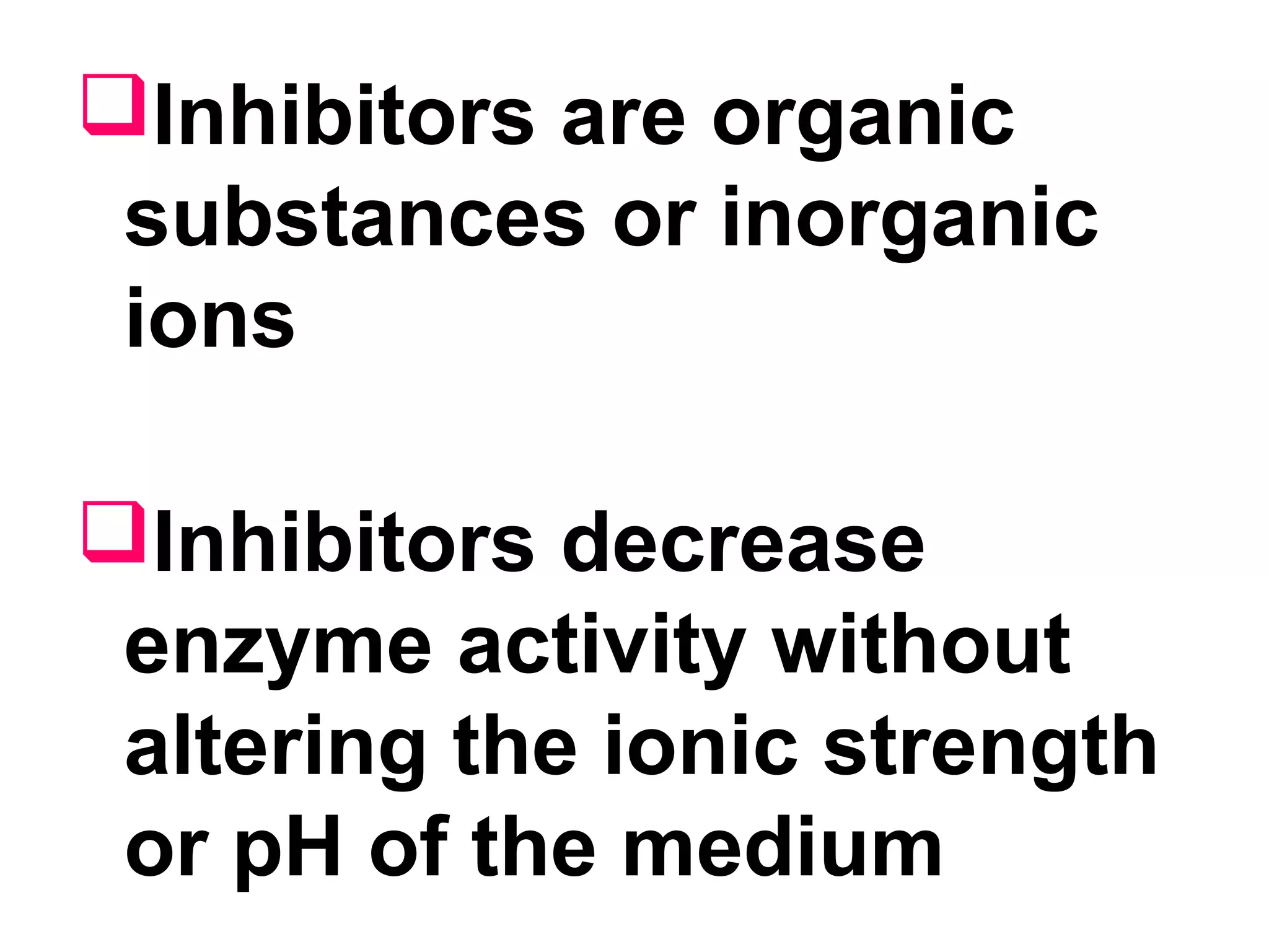 Enz inhi 5 lec | PPT