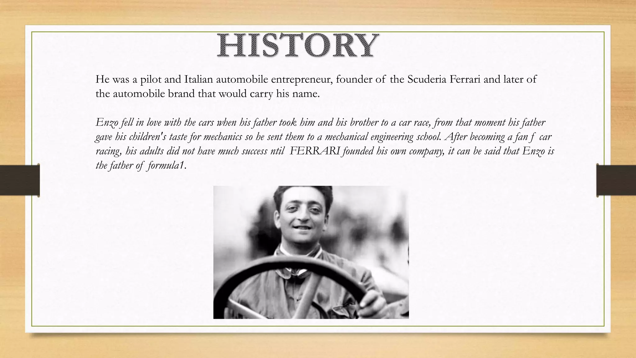 Enzo anselmo giuseppe maria ferrari | PPT