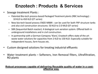 Enzotech presentation May 2013 | PPTX