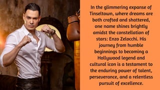 Enzo Zelocchi Forging a Legacy in Tinseltown — Tracing the Remarkable ...