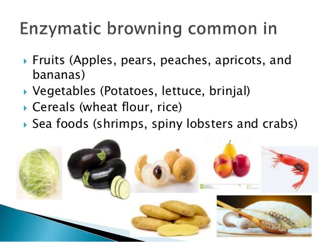Enzymatic browning in foods