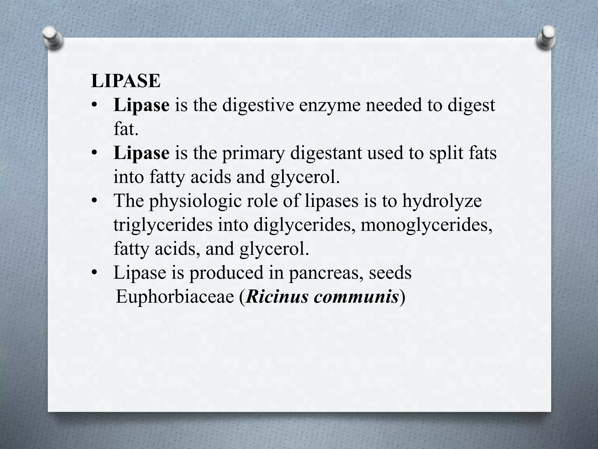 Production of lipases and cellulase | PPTX