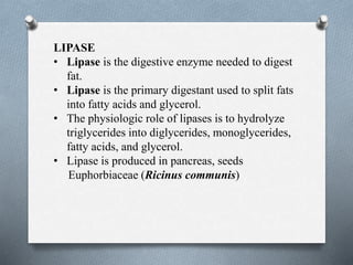 Production of lipases and cellulase | PPTX