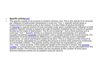Enzyme CSIR -NET | PPTX