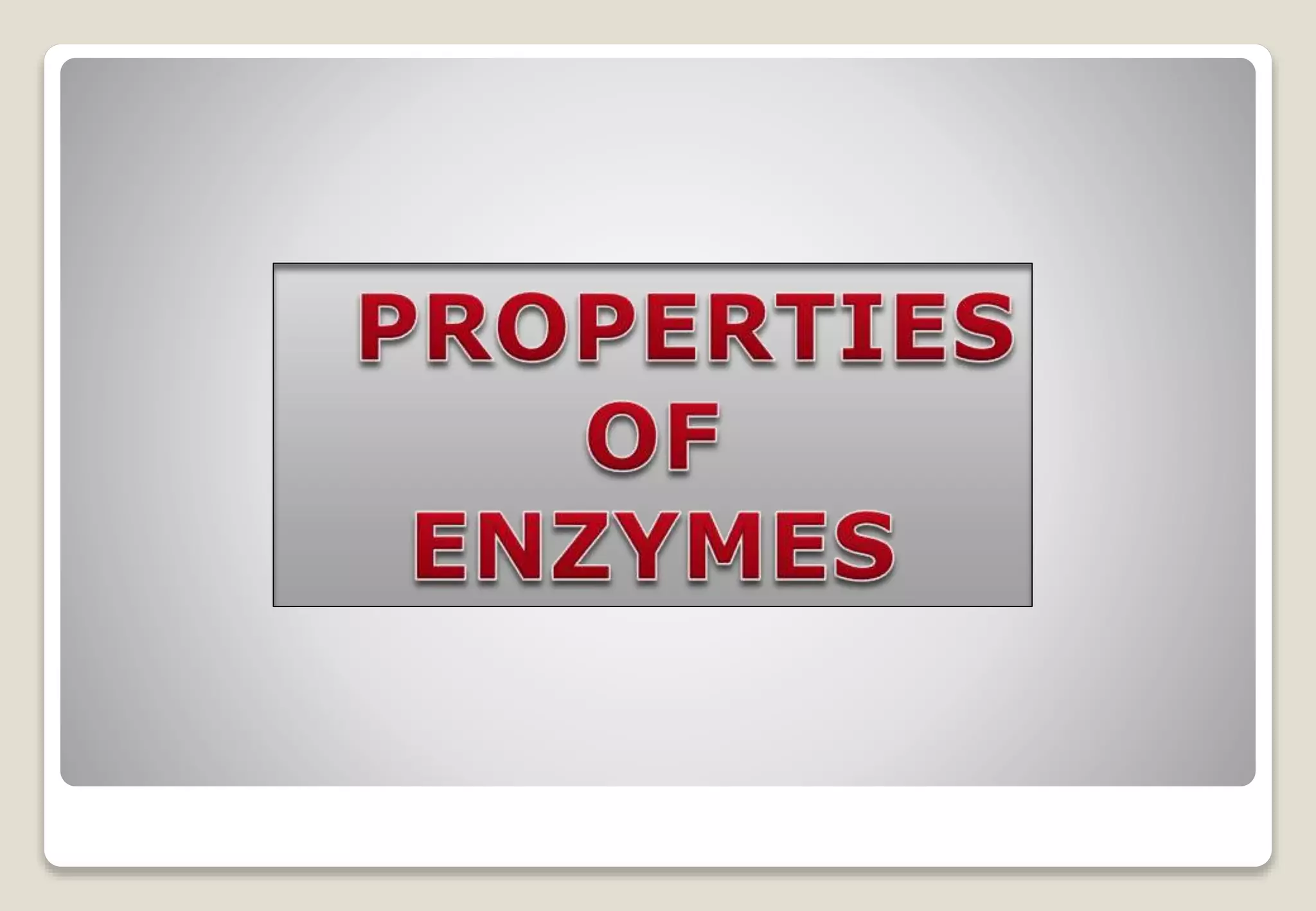 Enzyme | PPT