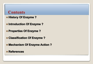Enzyme | PPT