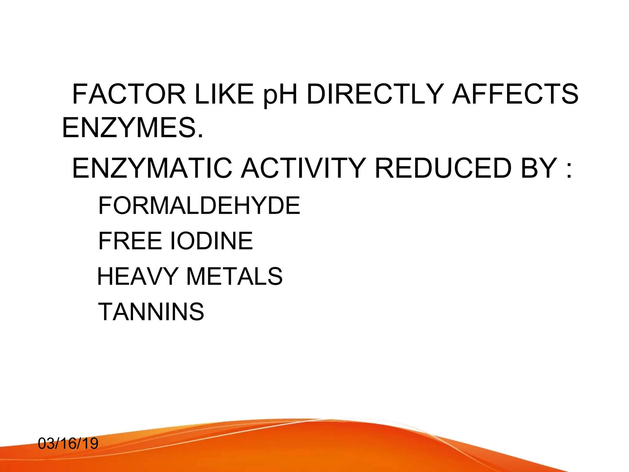 Enzyme-An introduction | PPT