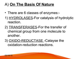 Enzyme-An introduction | PPT
