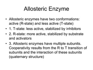 Enzyme-221-Allosteric-Enzyme for health sciences | PDF
