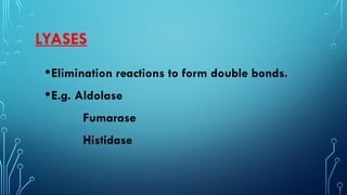 enzyme Nomenclature and classification of enzymes | PPTX