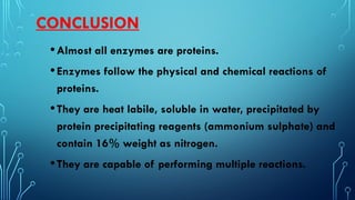 enzyme Nomenclature and classification of enzymes | PPTX