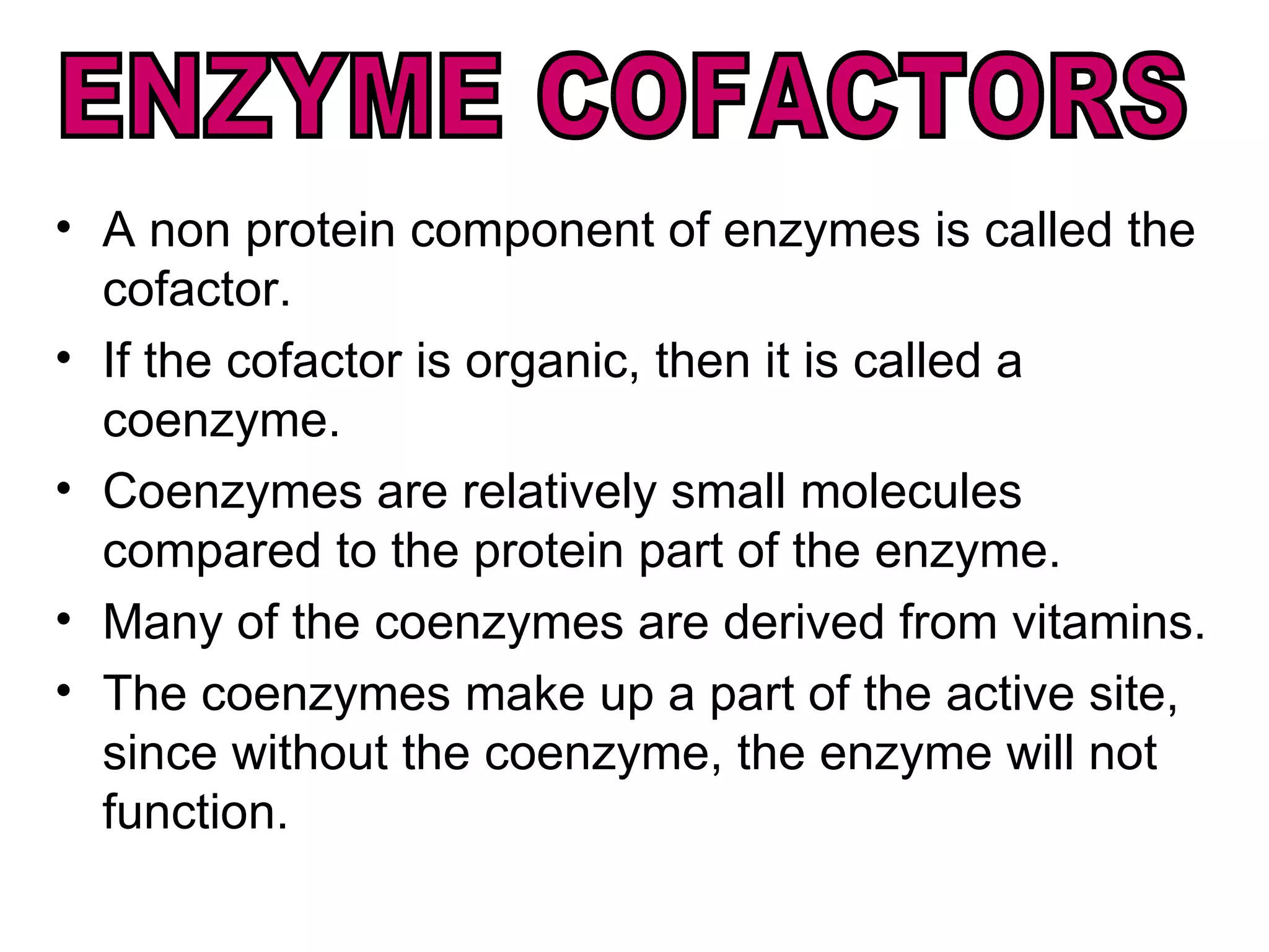 Enzyme And Metabolism | PPT