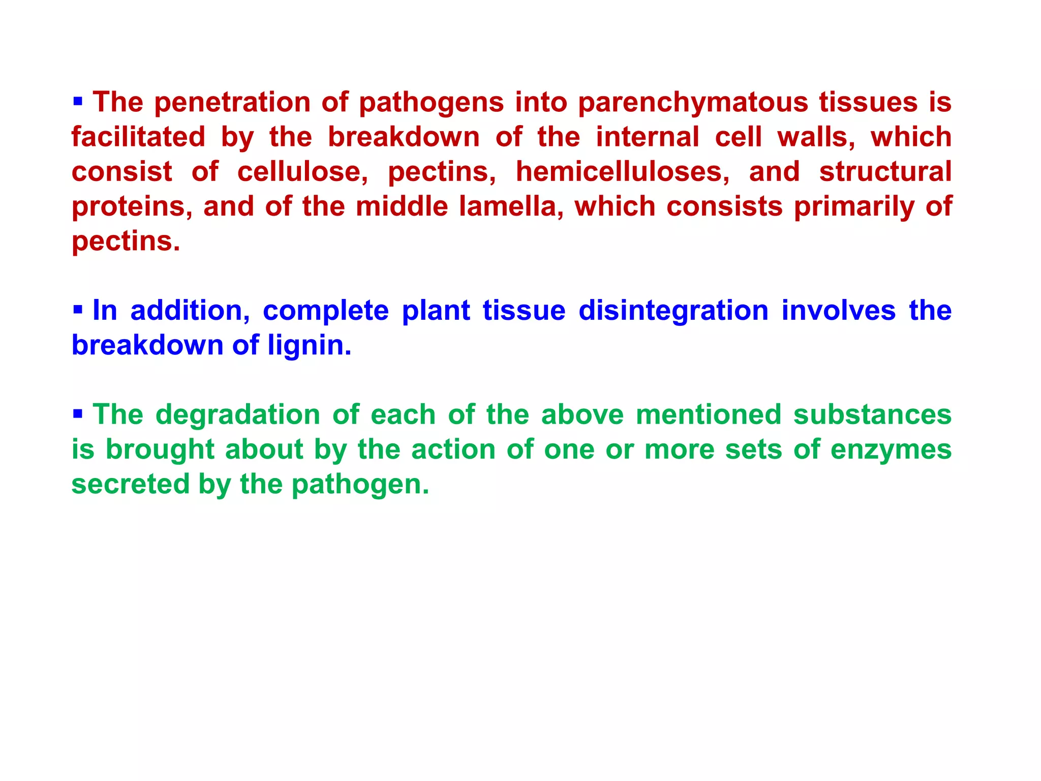 Role of enzymes in pathogenesis | PPT