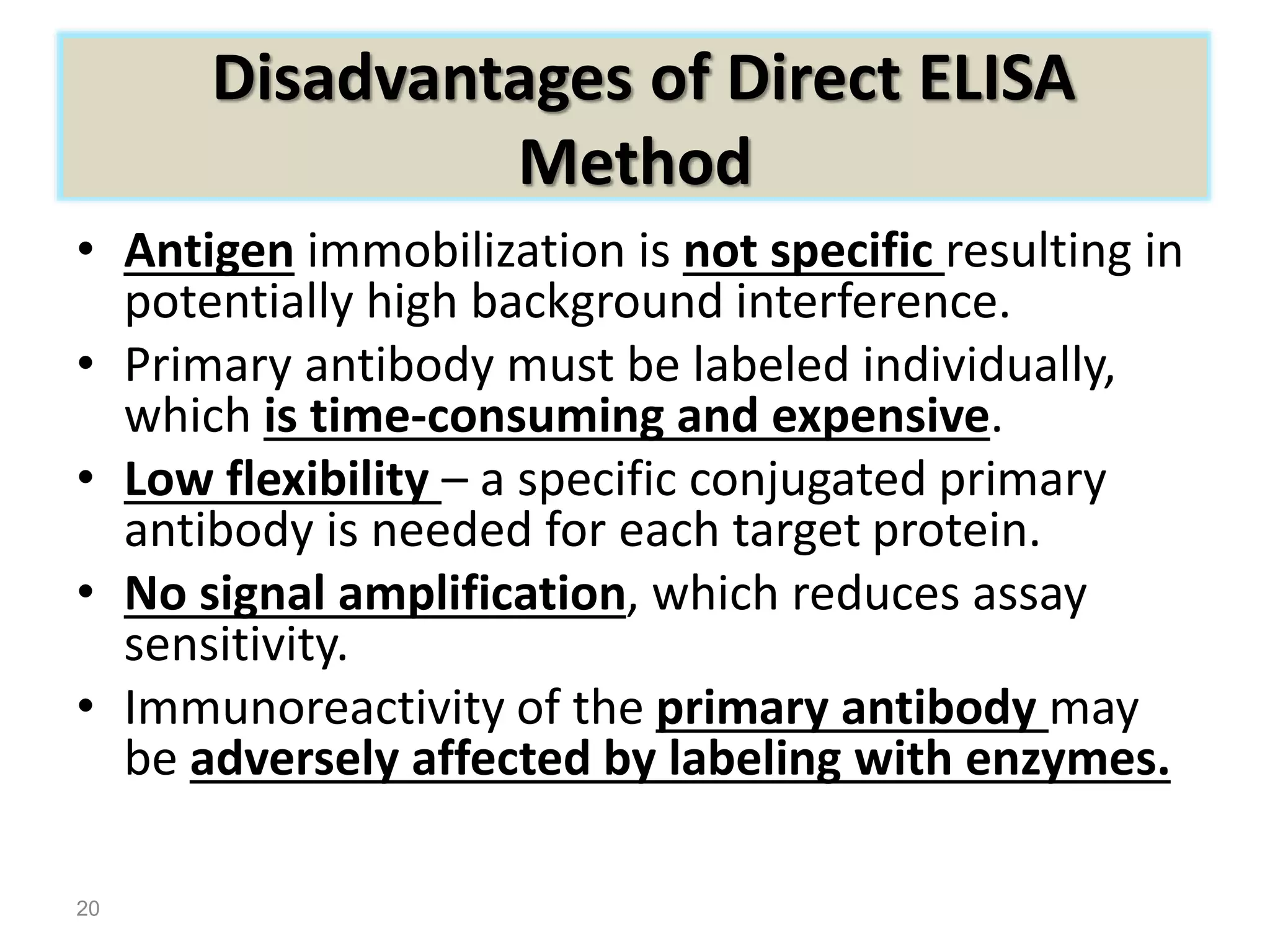 Enzyme linked immuno sorbant assay (ELISA)-amany_elshamy | PPT
