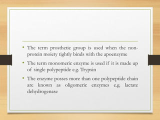Enzyme ppt | PPTX