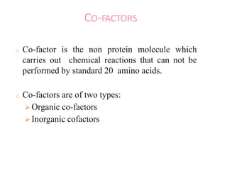 Biochemistry Unit 5 | PPTX