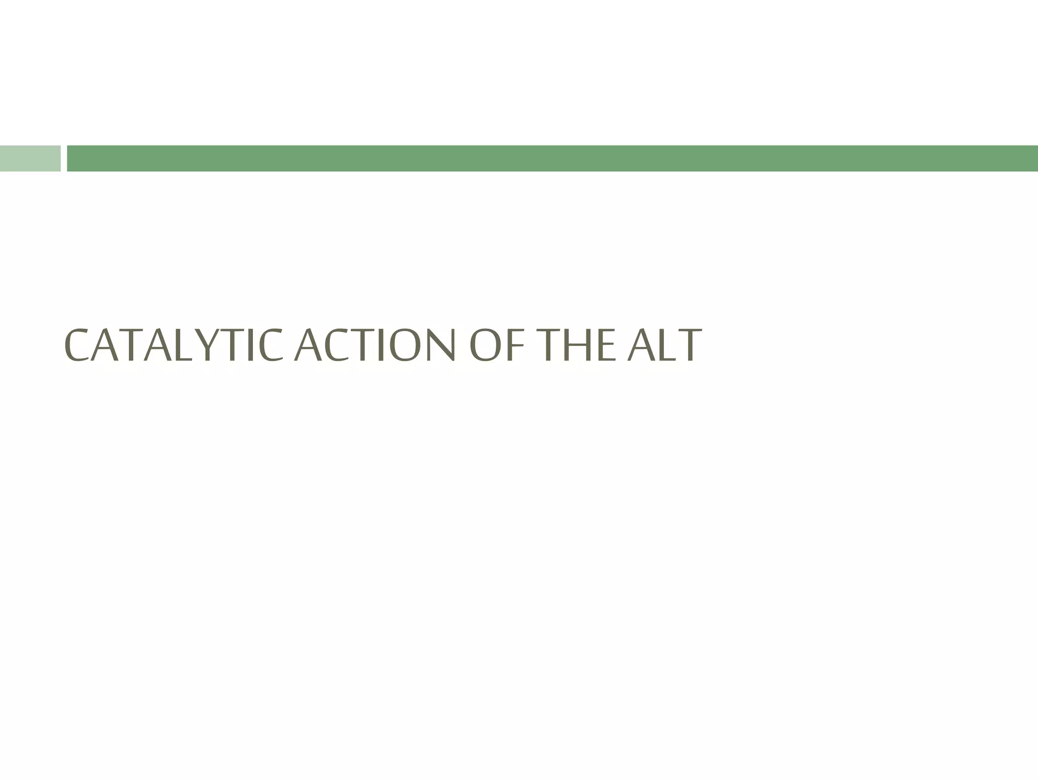ALANINE TRANSAMINASE (ALT) | PPTX