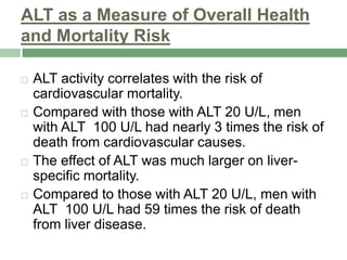 ALANINE TRANSAMINASE (ALT) | PPTX