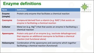 Enzyme and Coenzyme | PPT