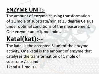 Enzyme and enzyme inhibition | PPT