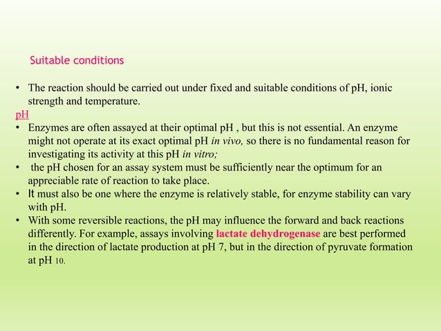 Enzyme assay methods | PPTX
