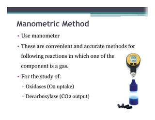 Enzyme Assay Methods | PDF