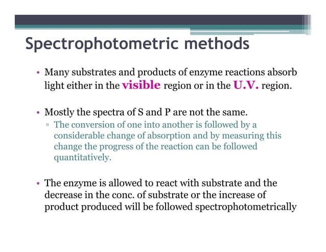 Enzyme Assay Methods | PDF | Chemistry | Science