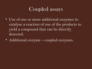 Enzyme assays | PPT