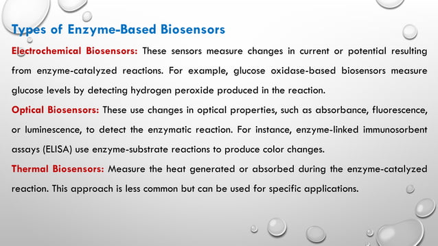 Enzyme based biosensor and their application.pptx