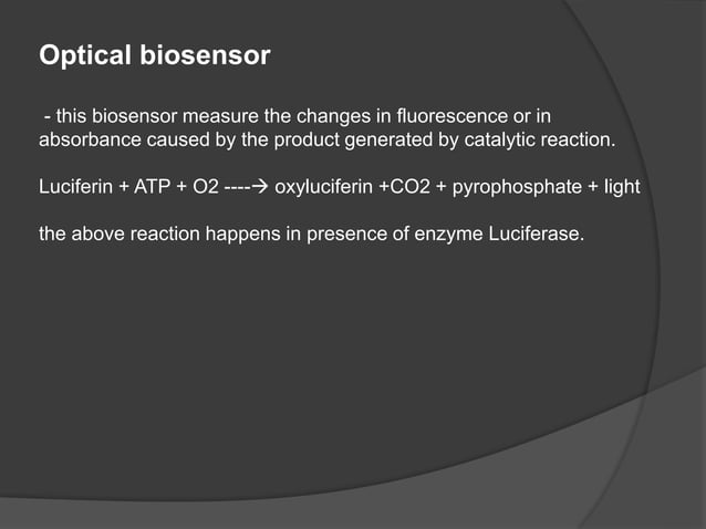 Enzyme biosensor final | PPTX | Chemistry | Science