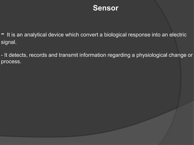 Enzyme biosensor final | PPTX | Chemistry | Science