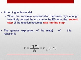 Enzyme catalysis | PPTX | Chemistry | Science