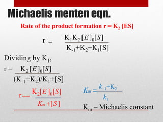 Enzyme catalysis | PPTX | Chemistry | Science