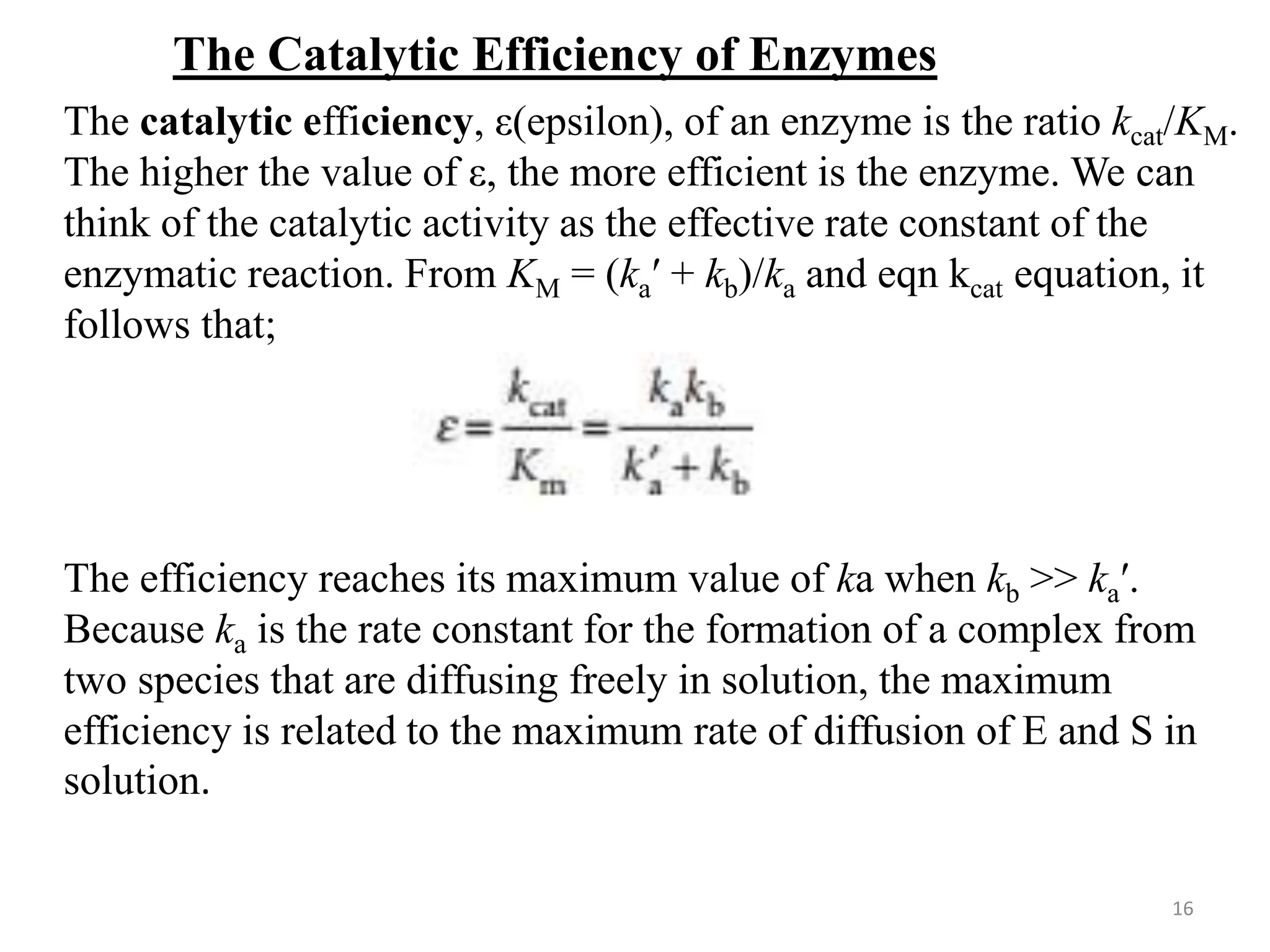 Enzyme Catalysis Heterogeneous and Homogeneous | PPTX