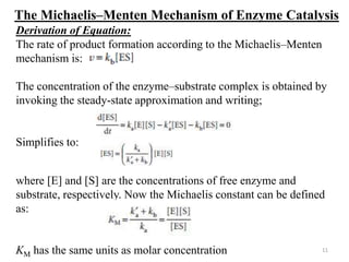 Enzyme Catalysis Heterogeneous and Homogeneous | PPTX