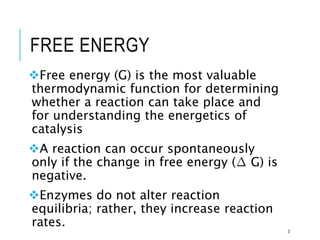 Enzyme catalysis mechanisms involved | PPTX