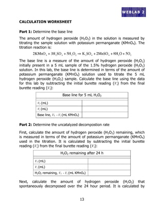 Enzyme catalysis online worksheet | PDF