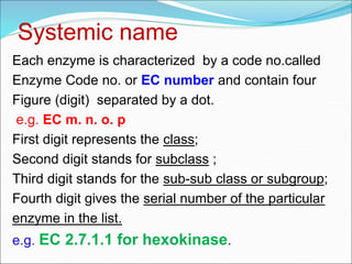 introduction to medical enzymology class 2 | PPT