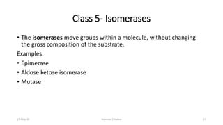 Enzyme classification | PDF